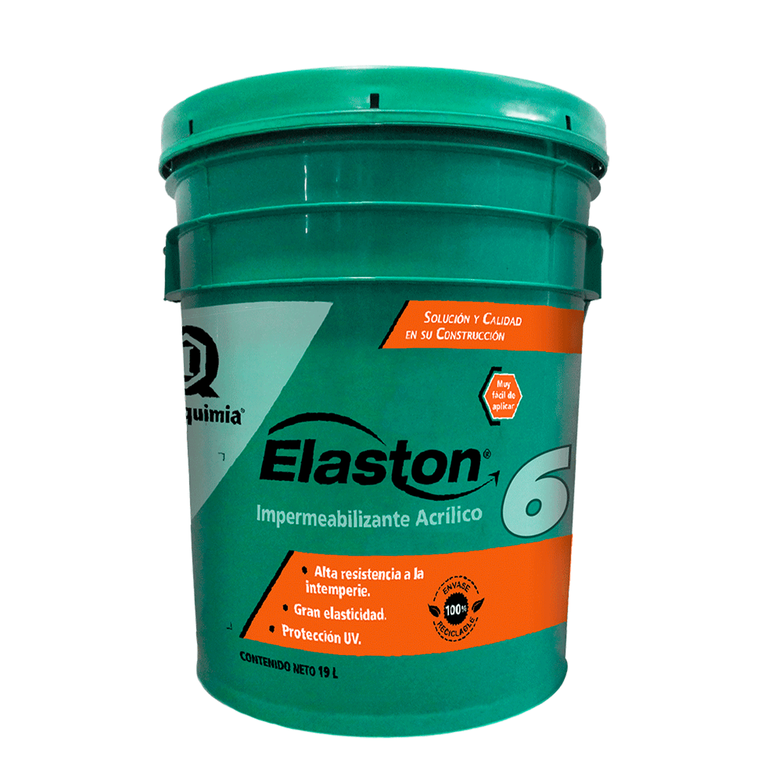 Impermeabilizante Termo-Acrilico Elaston 6 Cubeta 19 L - Imperquimia